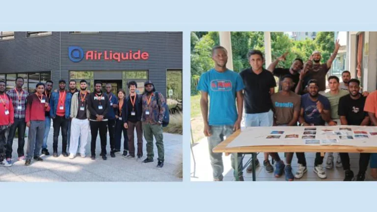 Un été solidaire à Grenoble : La Fondation et les collaborateurs Air ...
